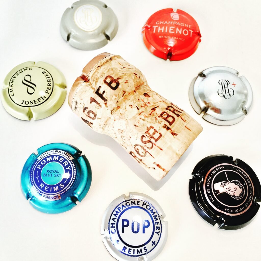 La capsule de champagne, objet de collection