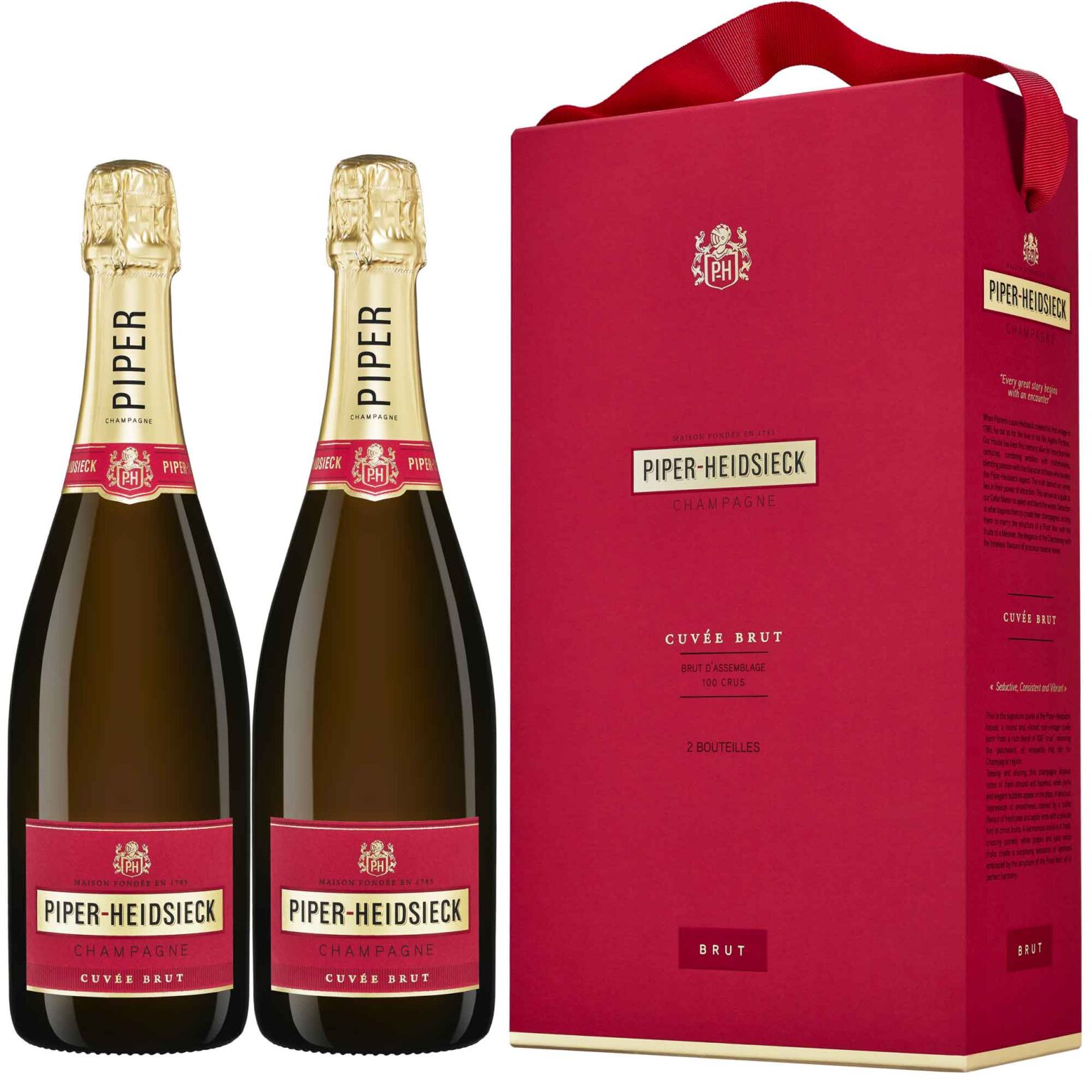 Piper-Heidsieck Cuvée Brut Duopack Box 2 Bottles - Champmarket