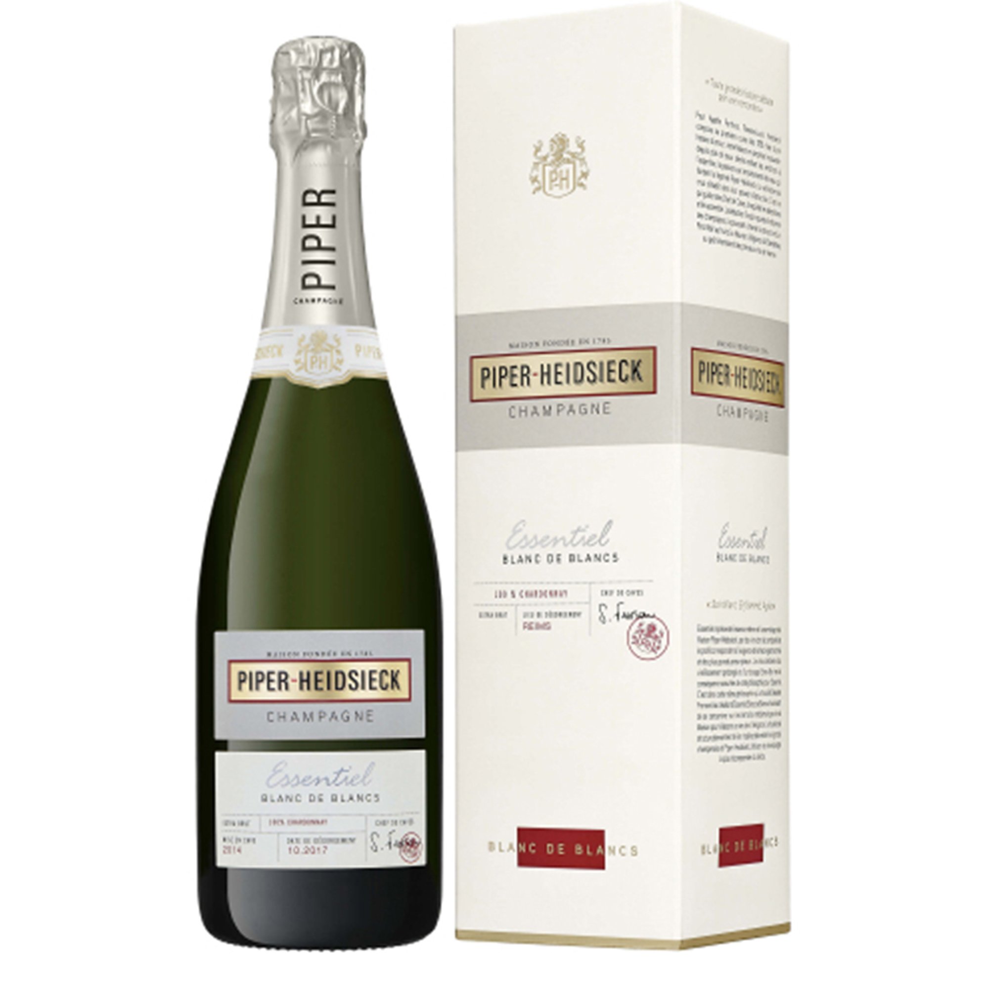 Piper-Heidsieck Essentiel Blanc de Blancs Extra Brut Bottle Gift Box - Champmarket