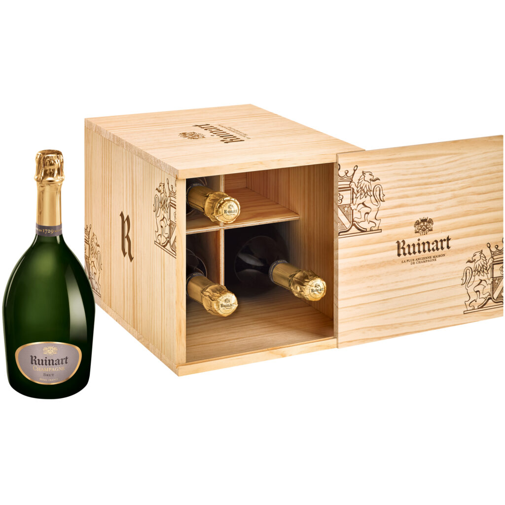 Ruinart R Cellar-Box 4 Bottles - Champmarket