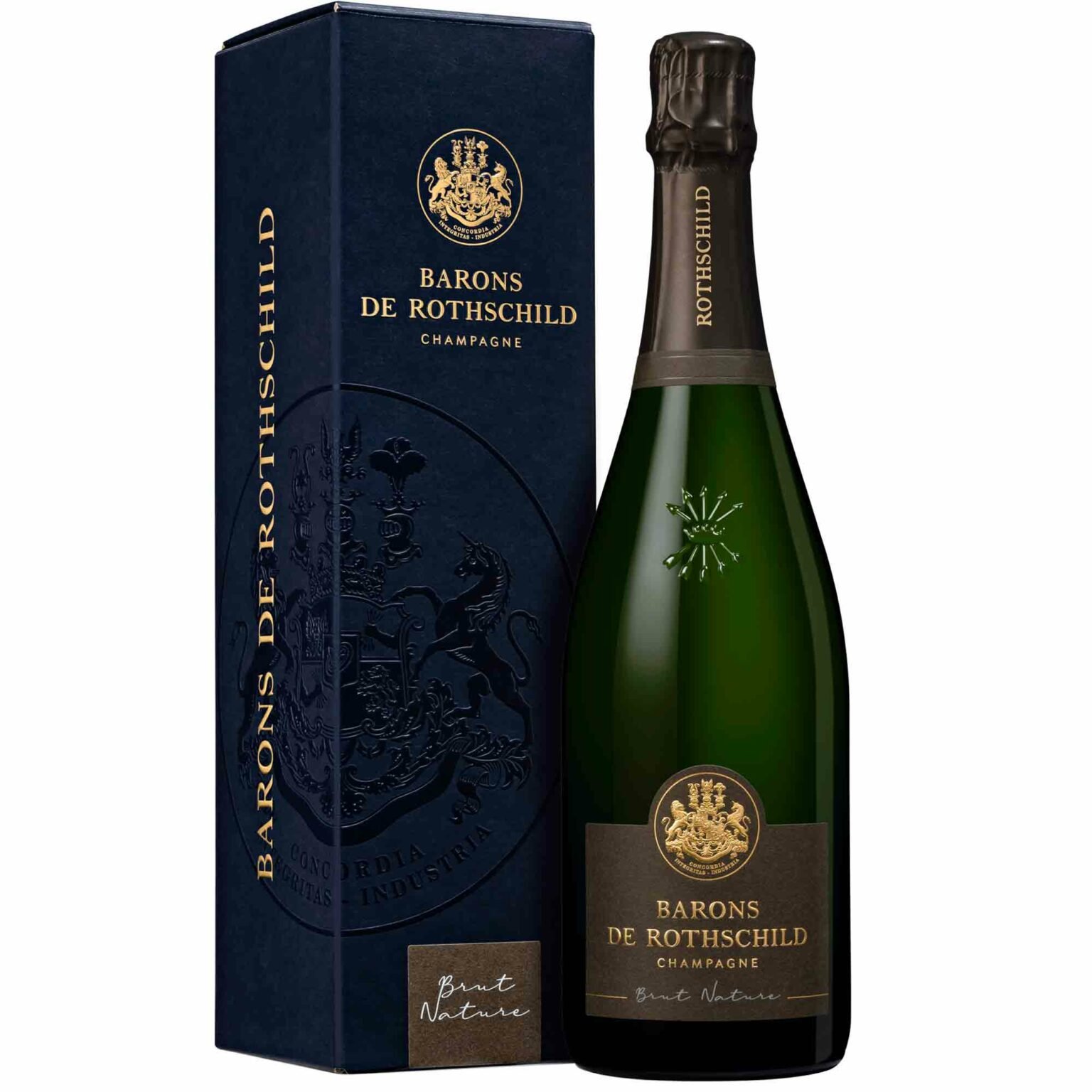 Champagne Barons de Rothschild Brut Nature Magnum with case - Champmarket