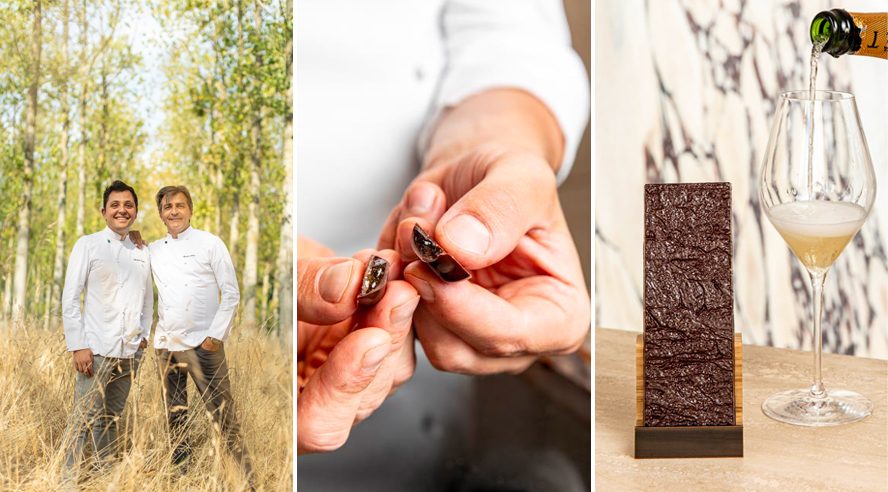 Champagne & chocolat : l'accord surprenant et explosif par Alléno et ...